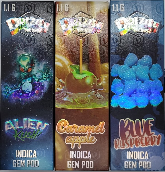 Drizzle Factory - Indica Vape Pens - Mountain Greenery